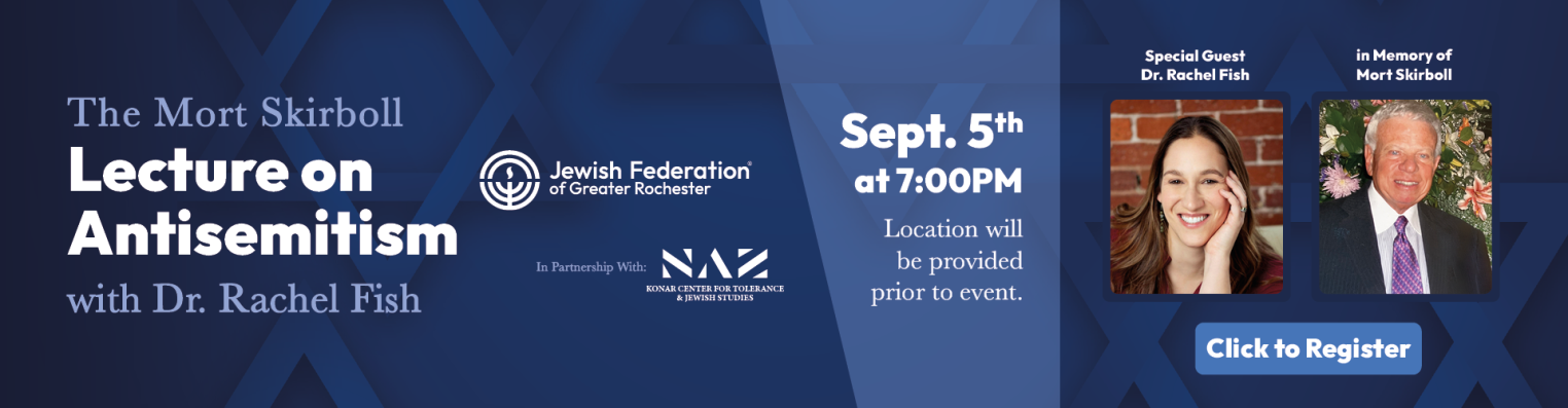Home | Rochester Jewish Federation | Jewish Federation of Greater Rochester