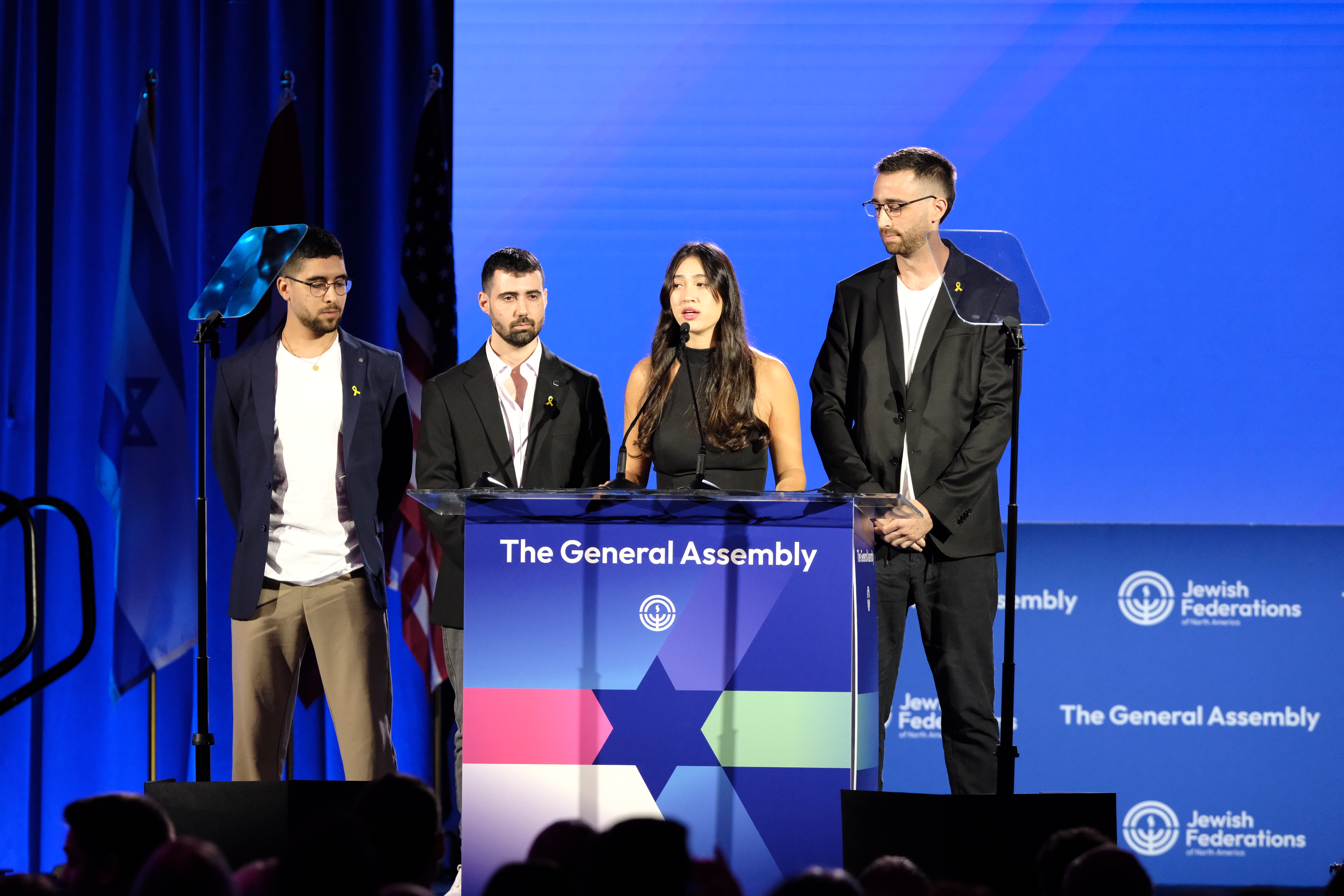 Freed hostages address General Assembly; Emanuel warns of shifts on Israel | The Jewish ...