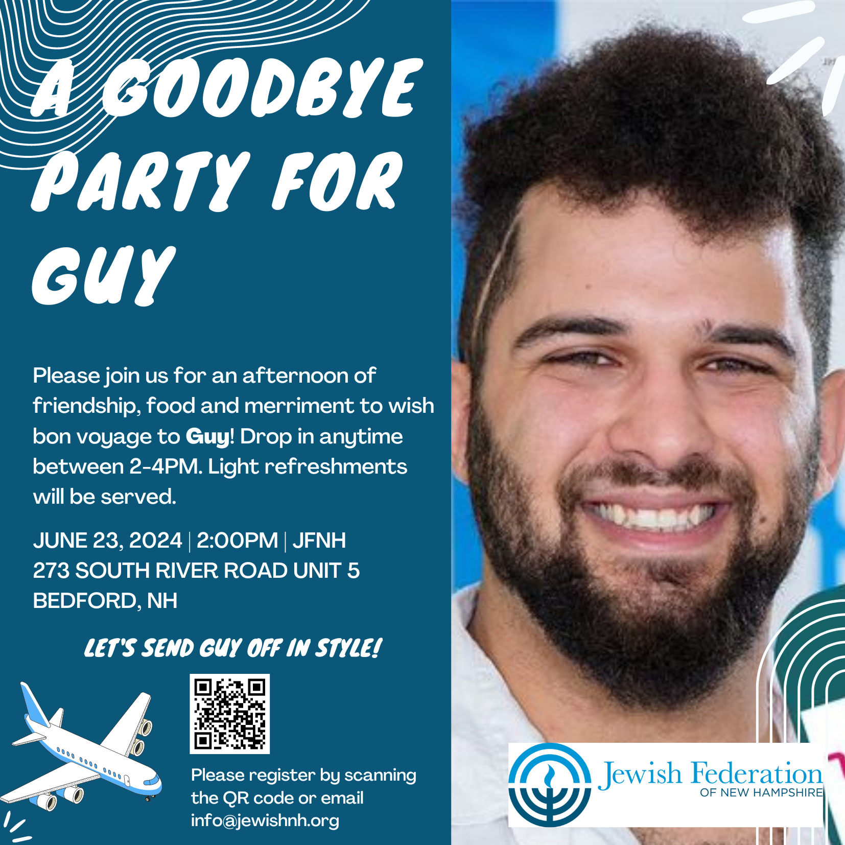 A Goodbye to Guy | Jewish Federation of New Hampshire