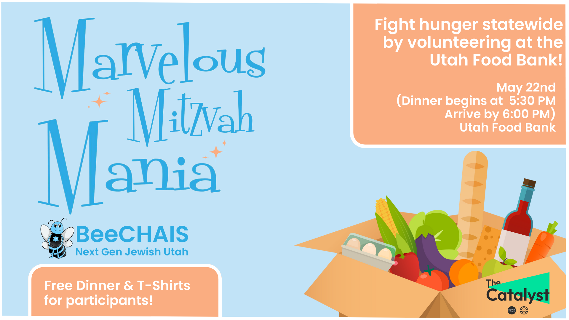 BeeCHAIs: Marvelous Mitzvah Mania | United Jewish Federation of Utah