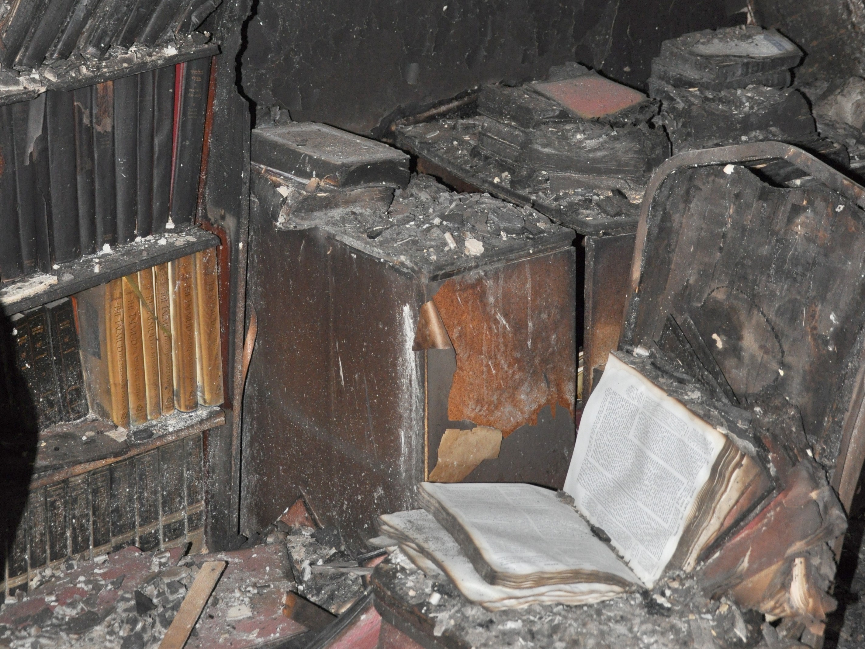 Burned books to get respectful burial | Jewish Federation of Greater ...