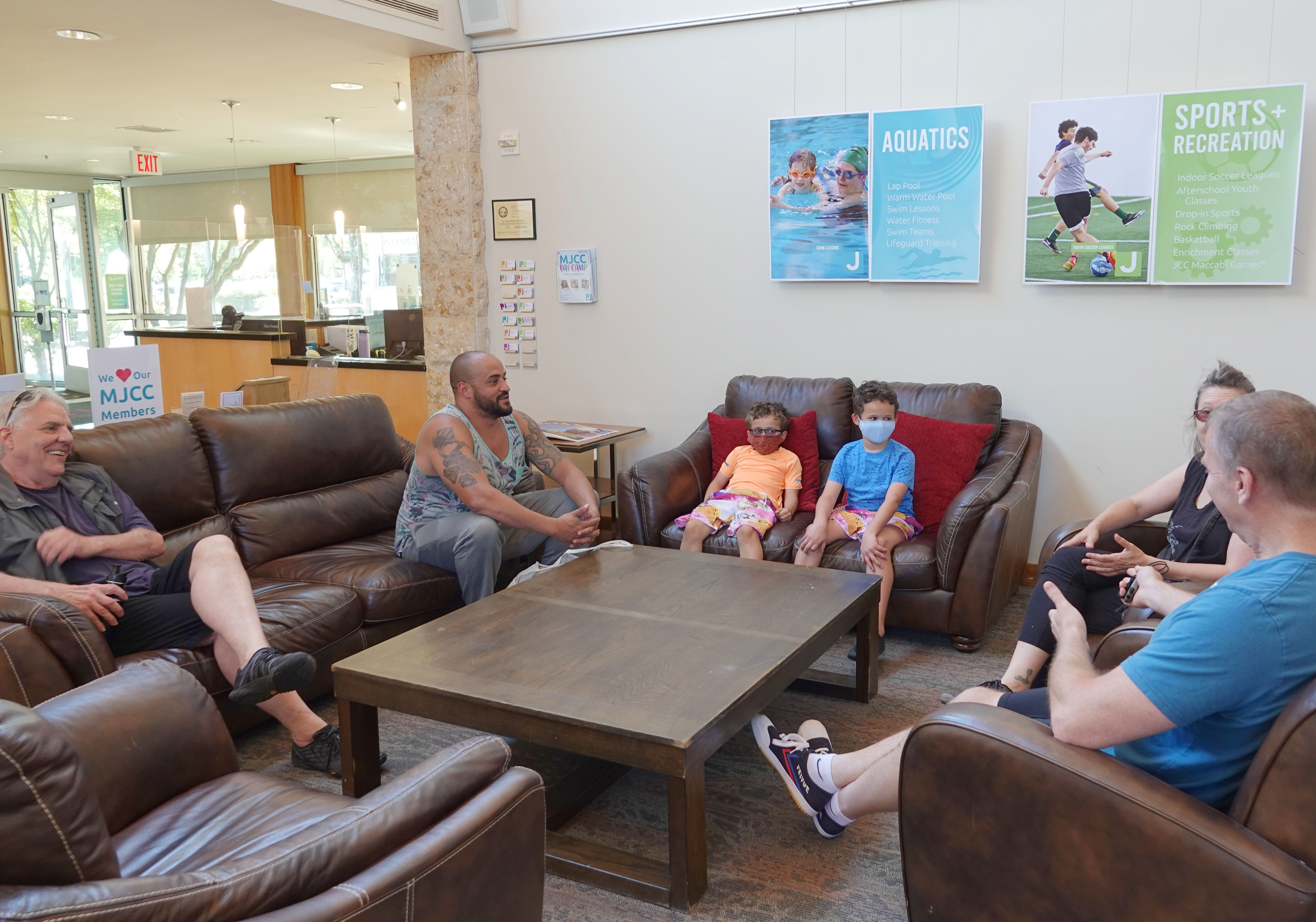 MJCC reopens as “living room of community” | Jewish Federation of ...