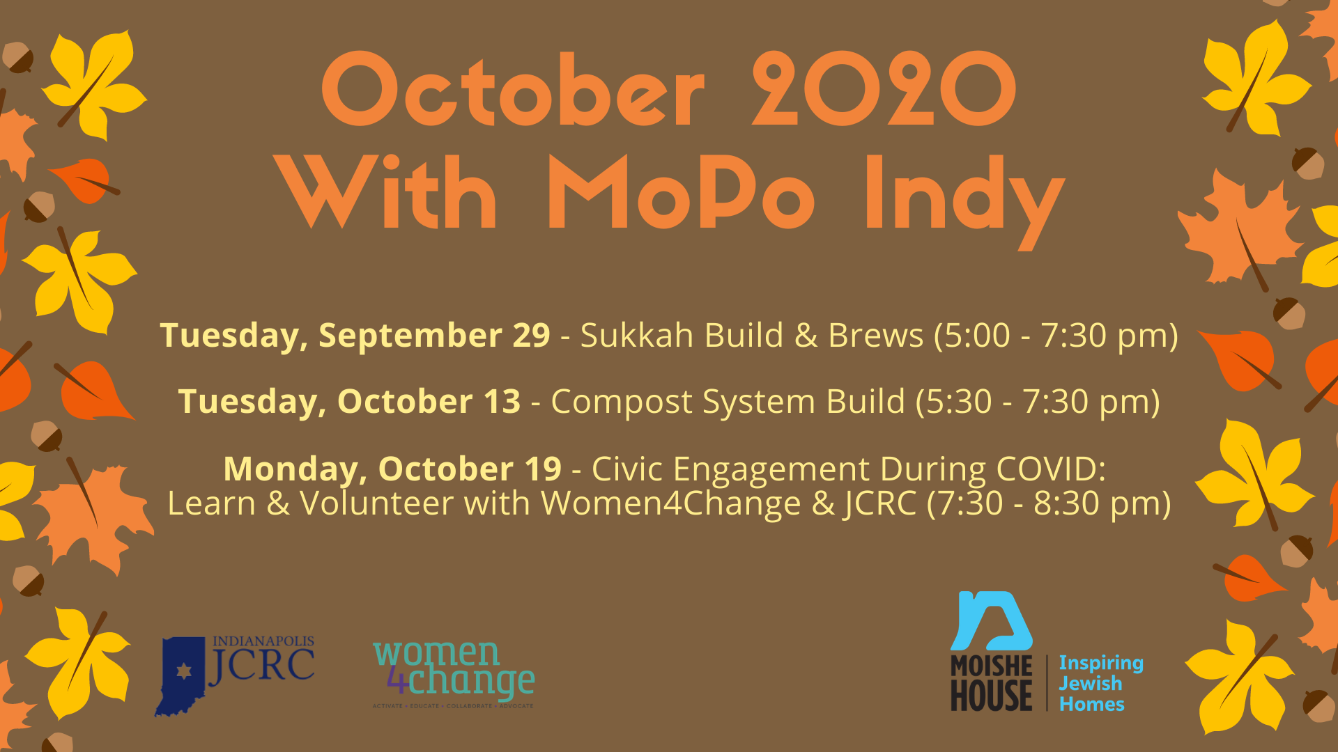MoPo Indy - Civic Engagement During Covid: Learn & Volunteer II ...