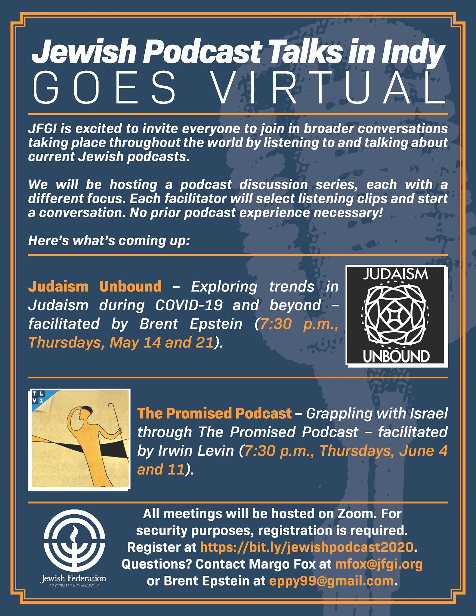 Jewish Podcast Talks | Jewish Federation of Greater Indianapolis, Inc.