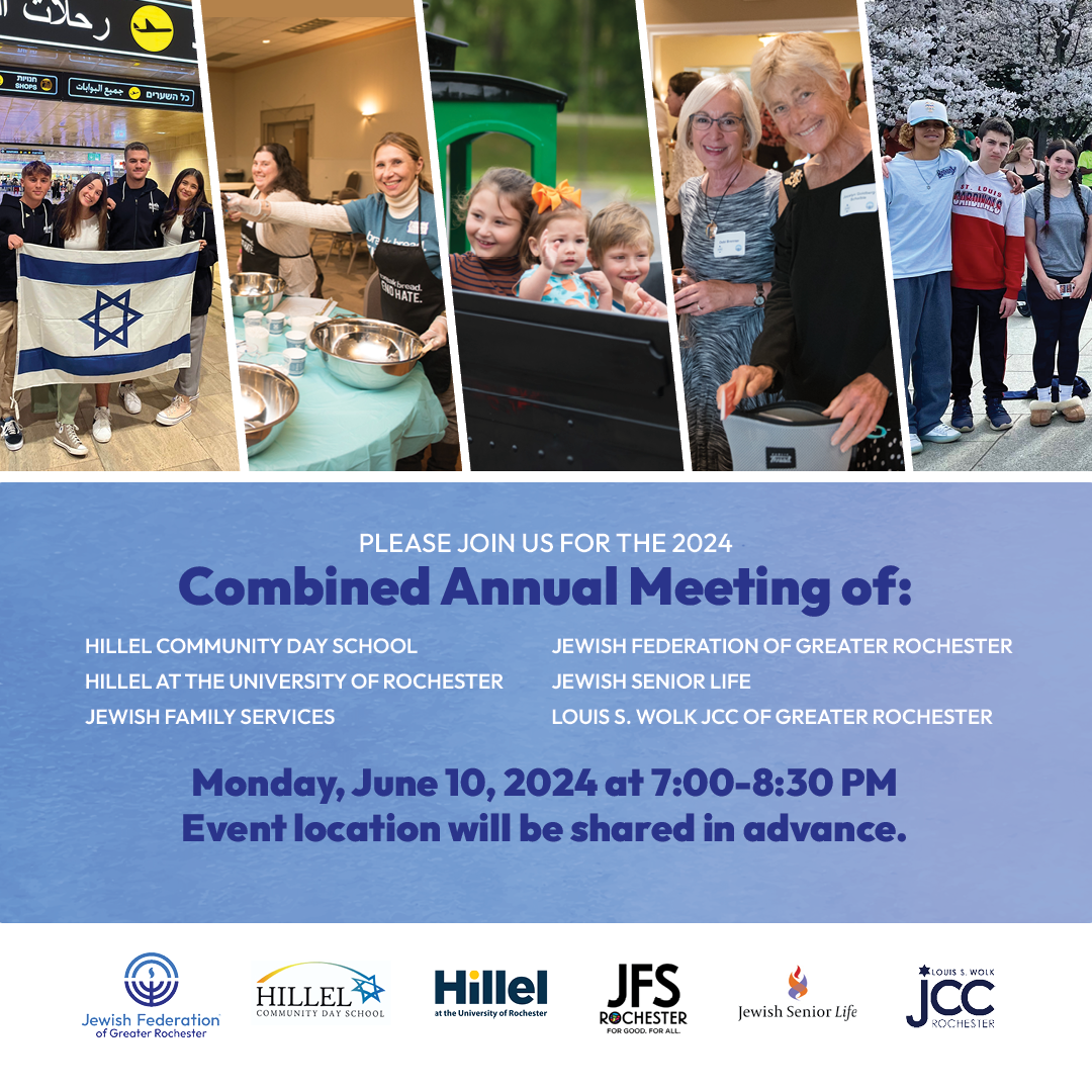 2024 Annual Meeting | Jewish Federation of Greater Rochester