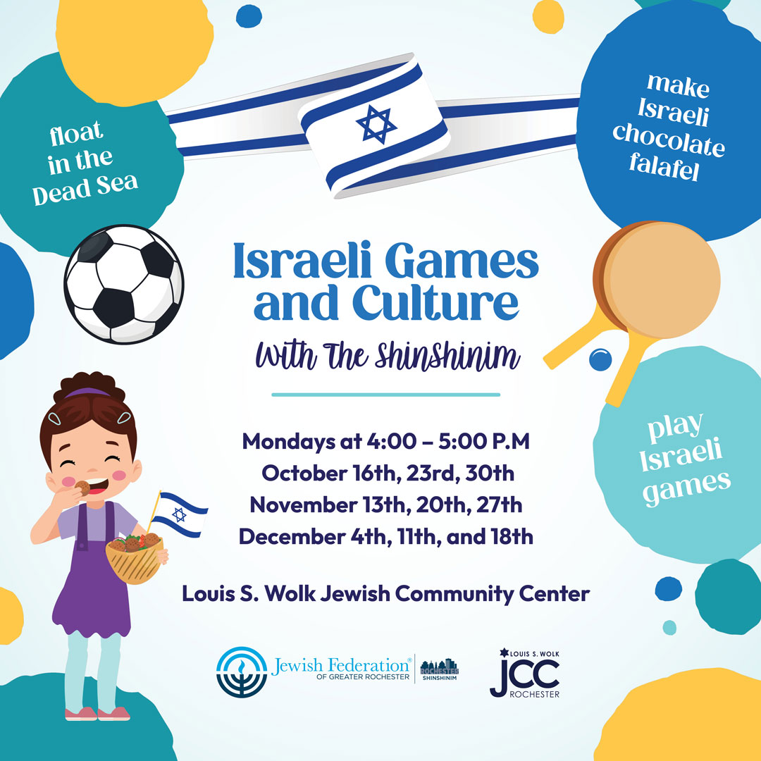 Israeli Games and Culture with the Shinshinim | Jewish Federation of ...