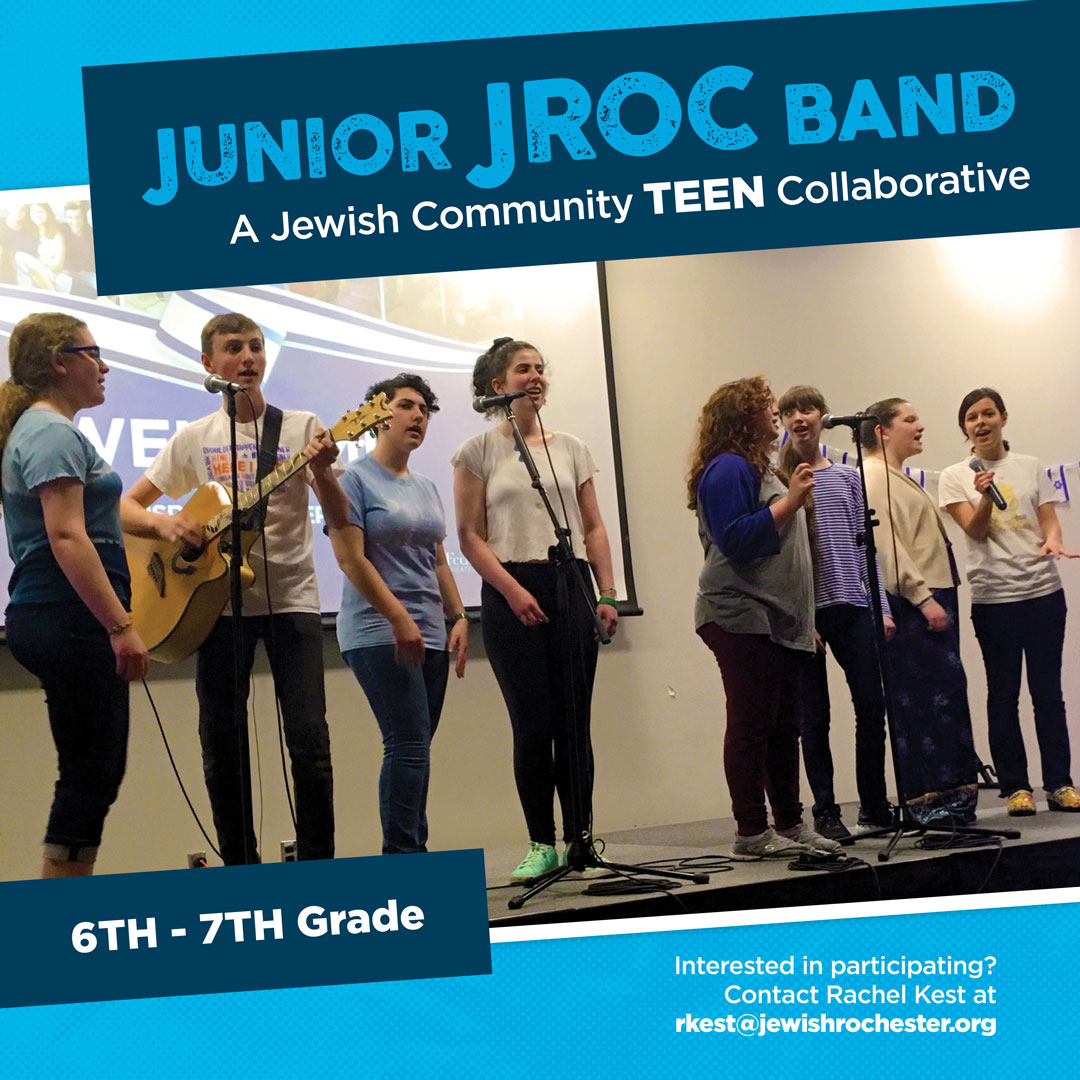 Junior JROC Band Rehearsal | Jewish Federation of Greater Rochester