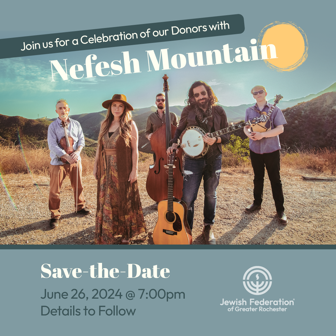 Nefesh Concert | Jewish Federation of Greater Rochester