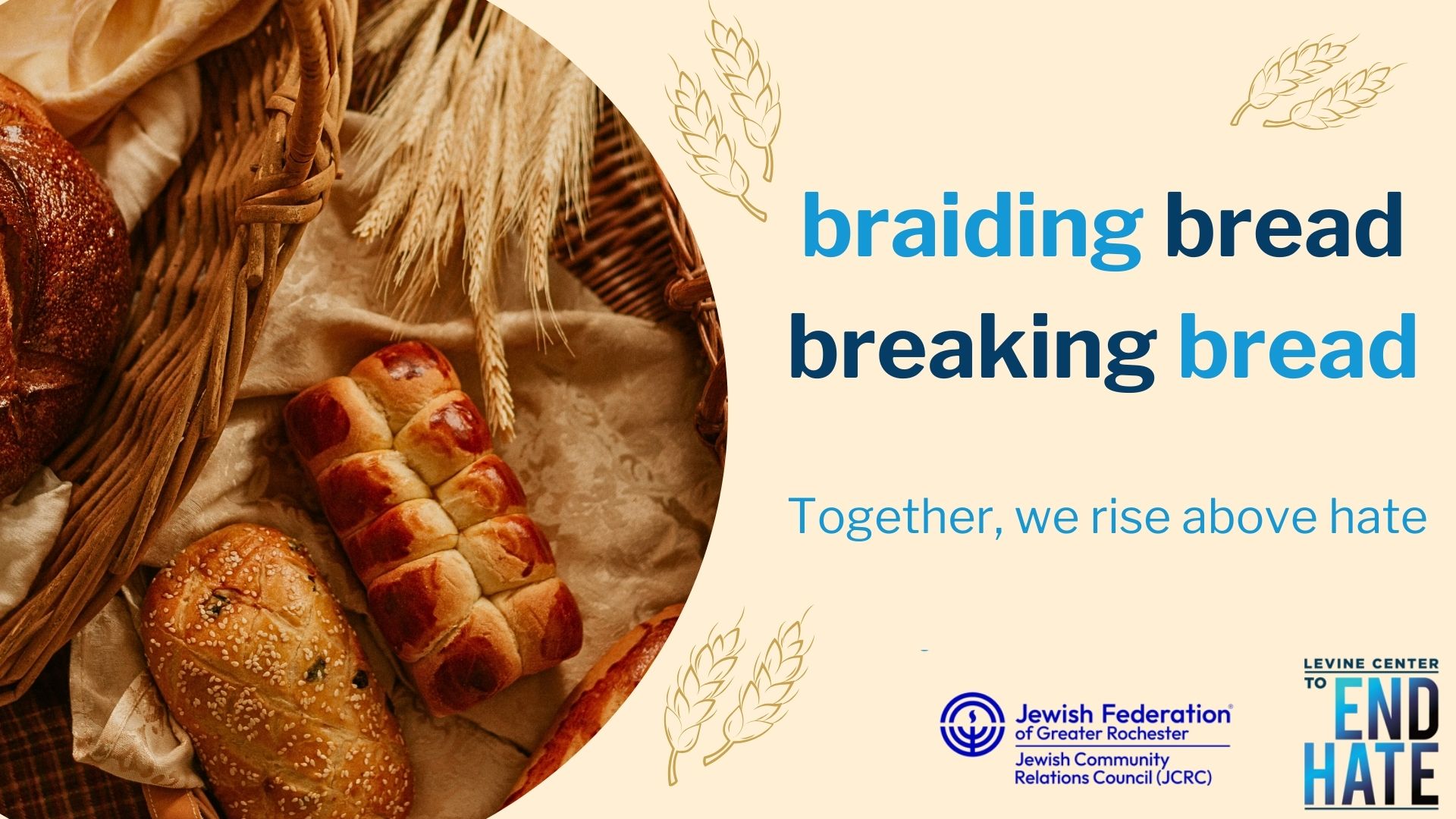 Braiding Bread Breaking Bread | Jewish Federation of Greater Rochester