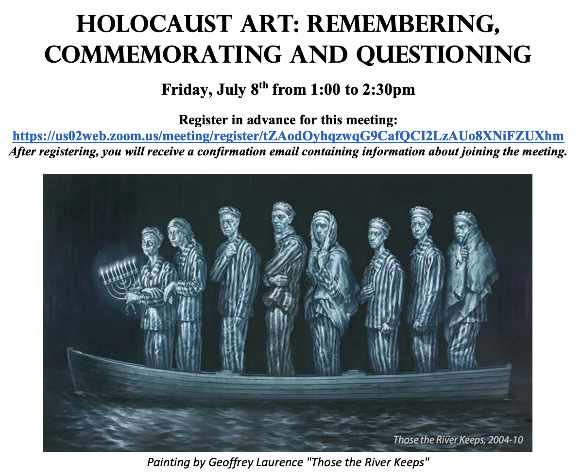 JFS Holocaust Art: Remembering, Commemorating and Questioning ...