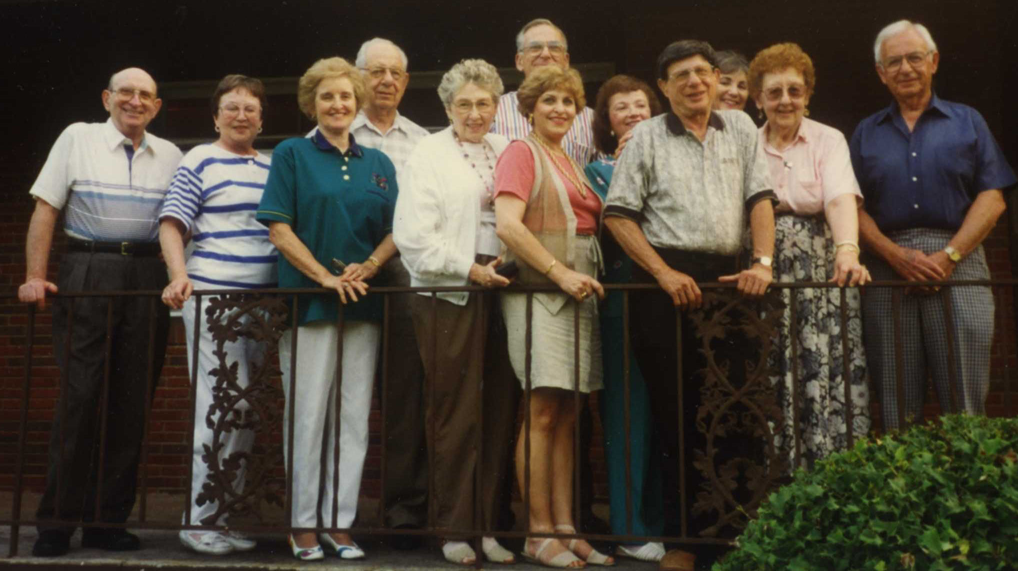 1996 Bridge Group at the Silverstein's | The Knoxville Jewish Alliance