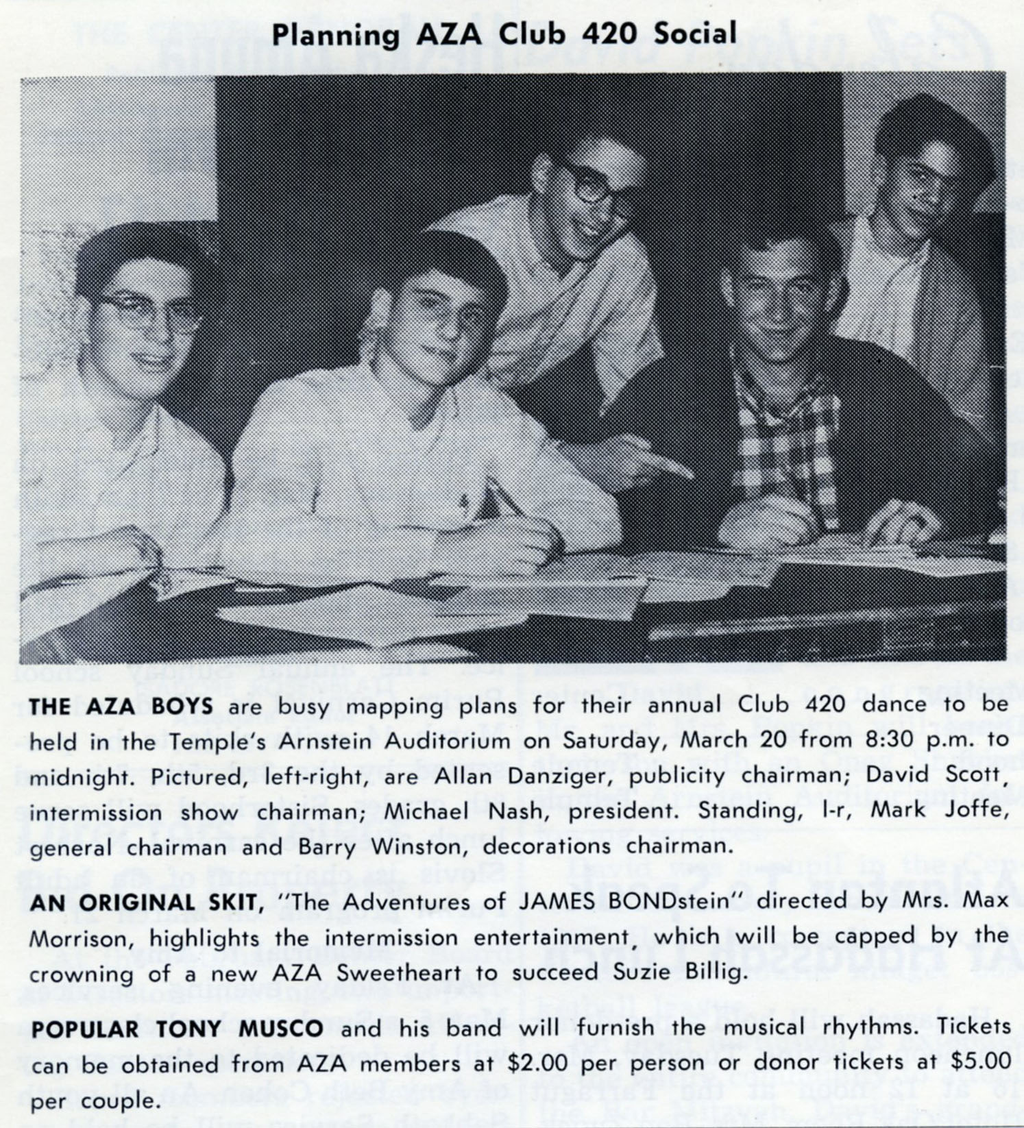 The Way We Were in 1965 | The Knoxville Jewish Alliance