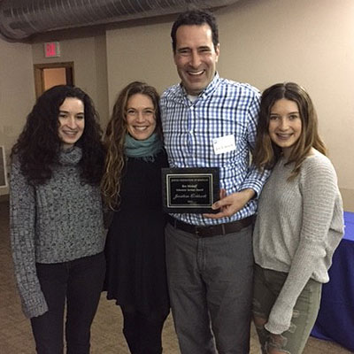 Jonathan Eckhardt Receives The Ben Minkoff Award for Volunteer Service ...