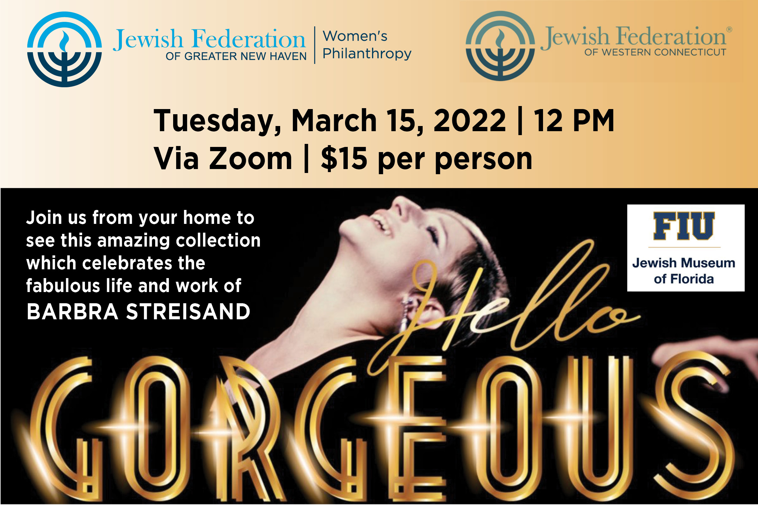 Hello Gorgeous | Jewish Federation of Greater New Haven