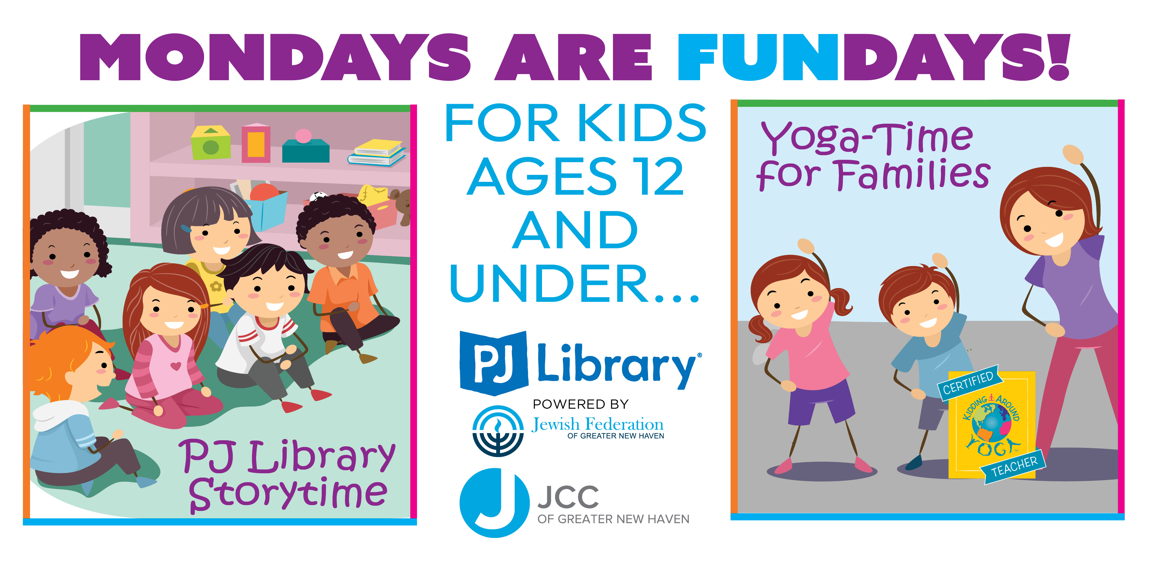 PJ Library Yoga-Time for Families | Jewish Federation of Greater New Haven