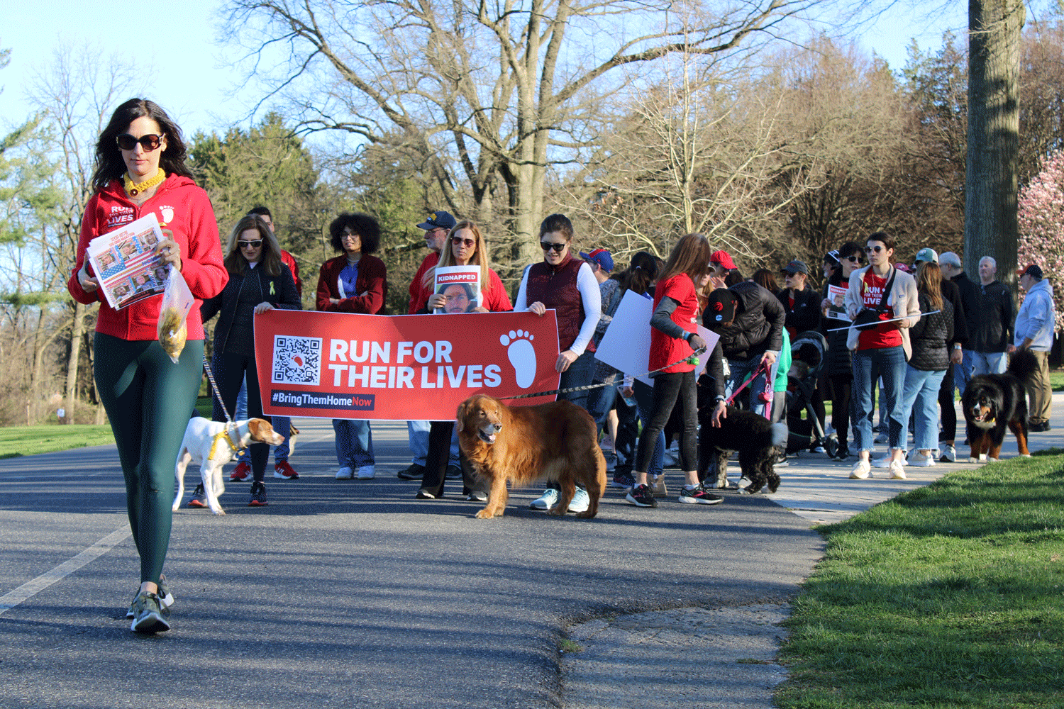 Running for their lives: Homage paid to hostages 6 months into ...