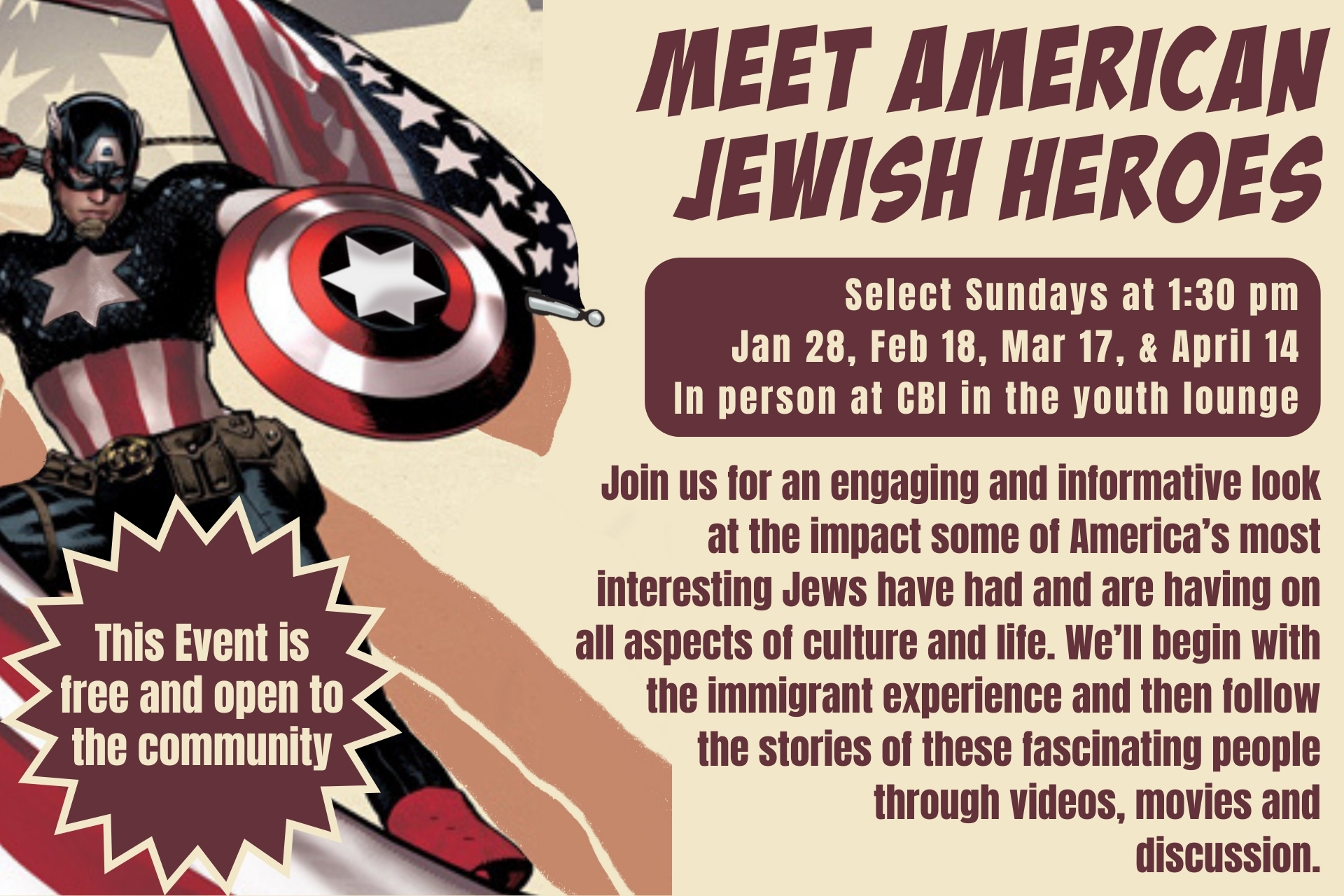 CBI - Meet American Jewish Heroes | Jewish Federation of Florida's Gulf ...