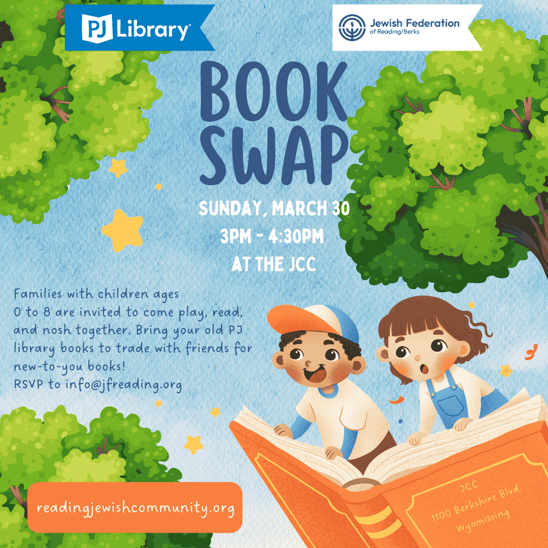 PJ Library Book Swap | Jewish Federation of Reading Pa., Inc.