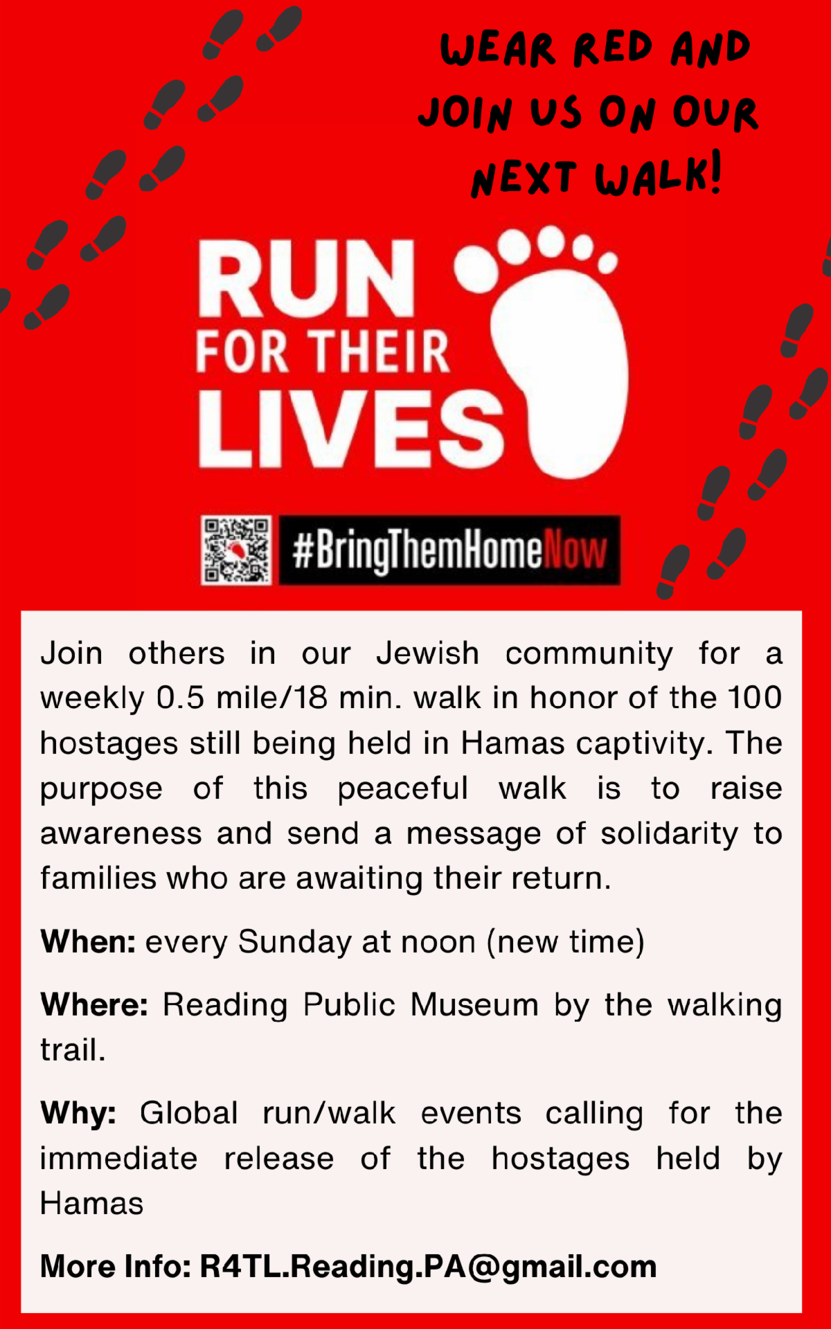 Run for their lives | Jewish Federation of Reading Pa., Inc.
